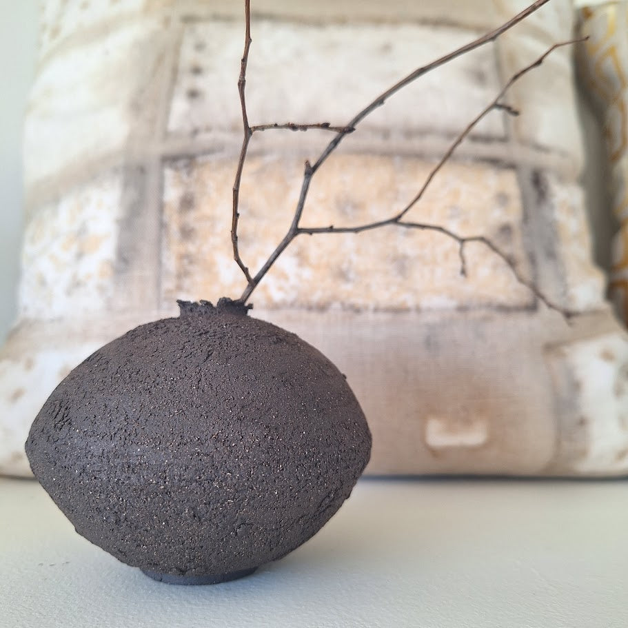 Bud Vase #2– Flax and Fire